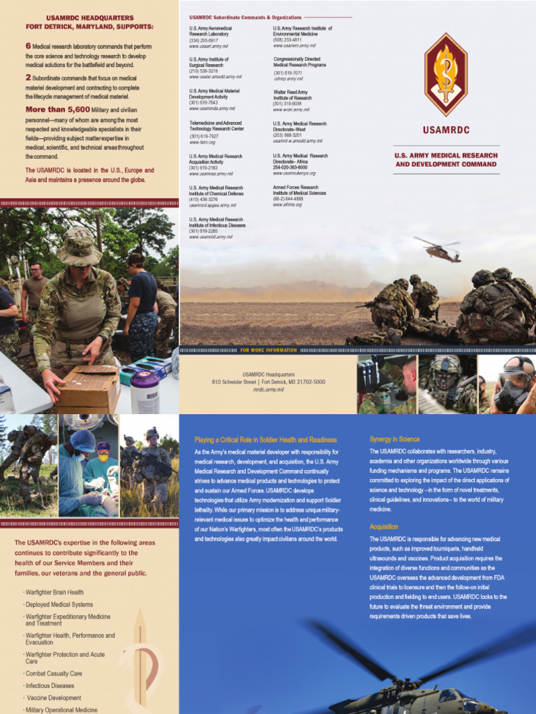 MRDC Overview Brochure 2020 | PDF