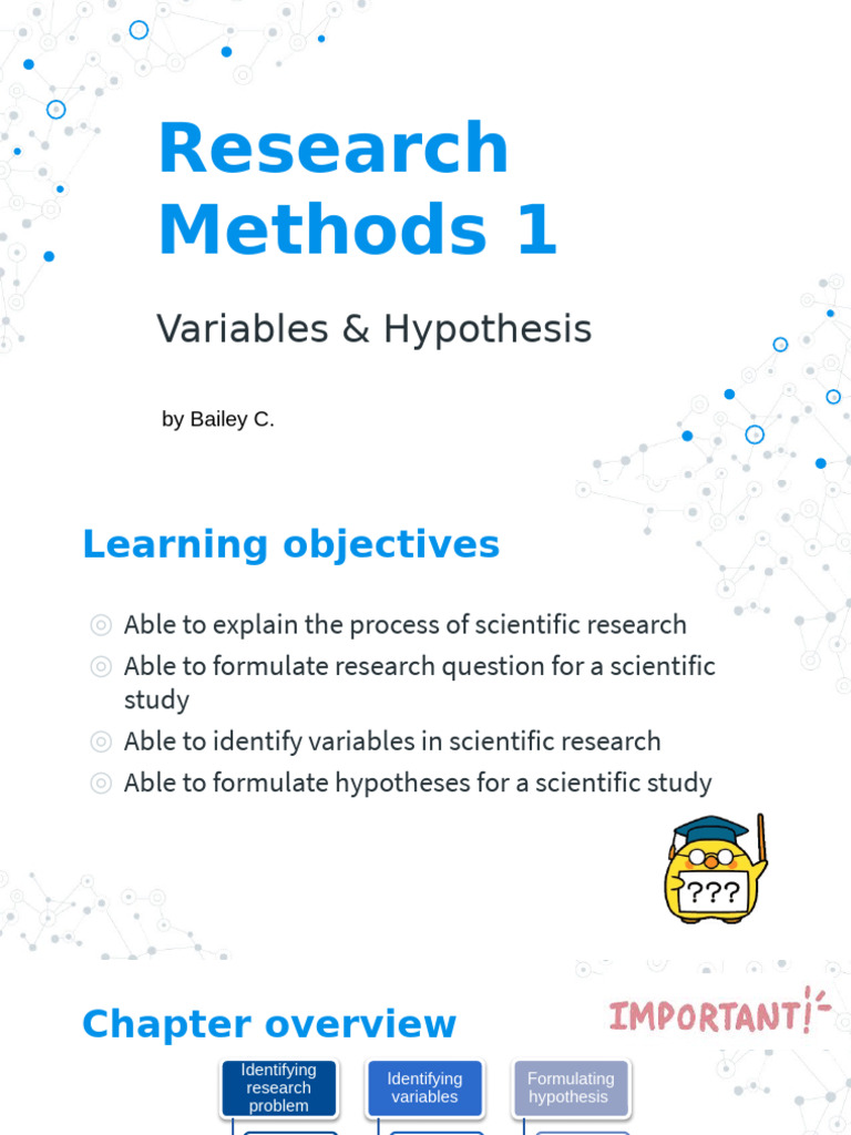 Scientific Research Methods Explained | PDF | Hypothesis | Statistical ...