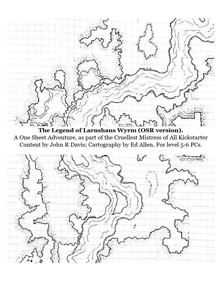 The Legend of Larnshan's Wyrm (OSR) | PDF | License | Copyright