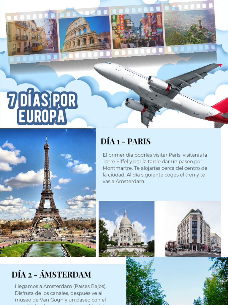 7 Dias Por Europa | PDF