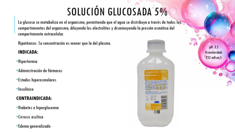 Solución Glucosada 5% ENFRIA | PDF Solución Glucosada 5% ENFRIA | PDF