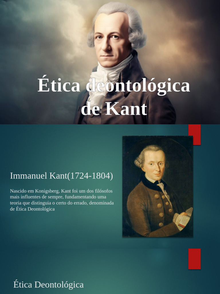 Ética Deontológica de Kant - TG | PDF