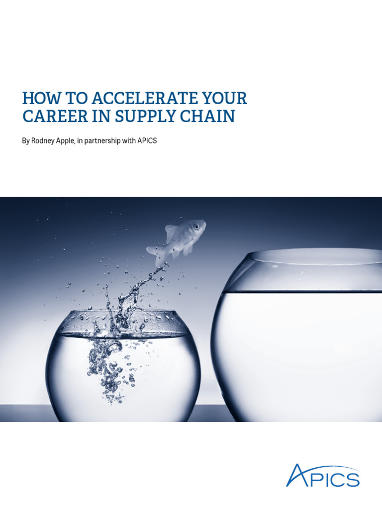 APICS How To Accelerate Your Career in Supply Chain White Paper | PDF