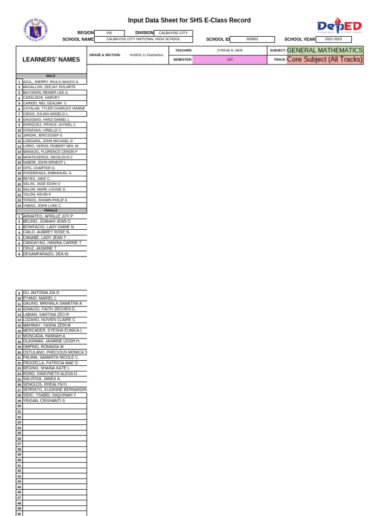 Stem 11 Bernoulli Eclass | PDF