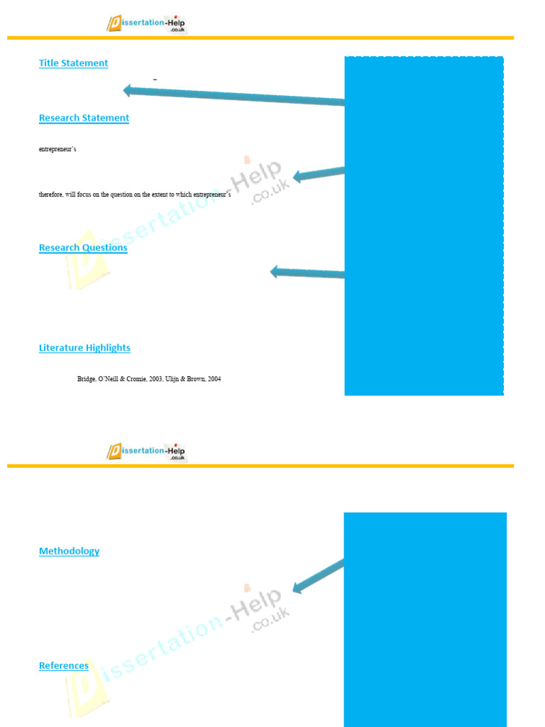 Research Topic Brief Sample - Dissertation Topic Brief | PDF ...