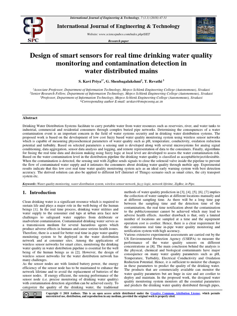 Design of Smart Sensors For Real Time DR | PDF