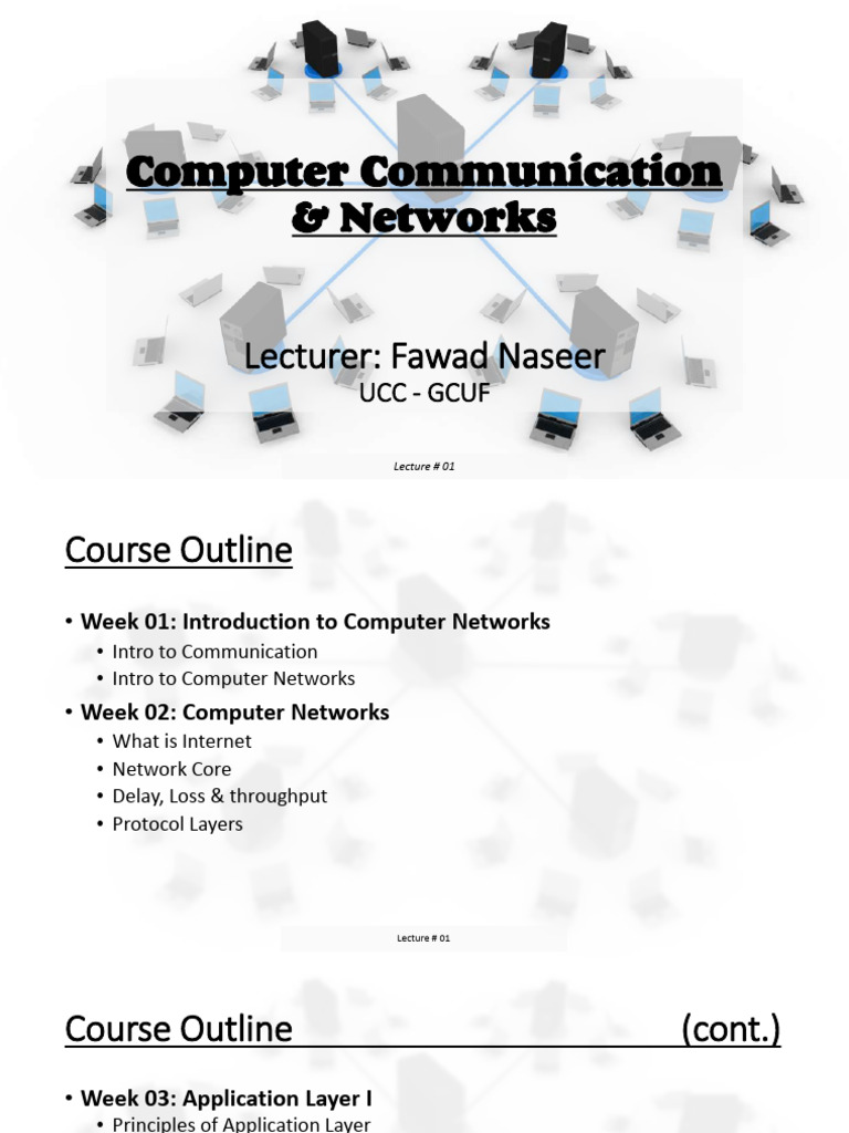 CCN (Course Outline) | PDF