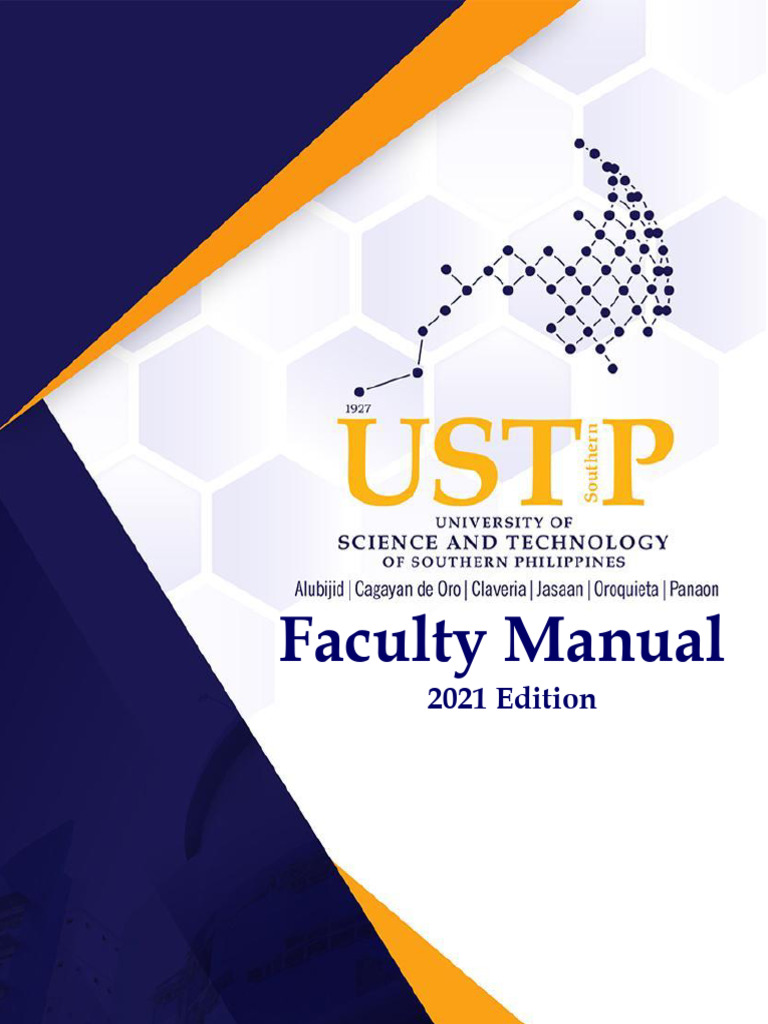 Faculty Manual 2021 Edition | PDF