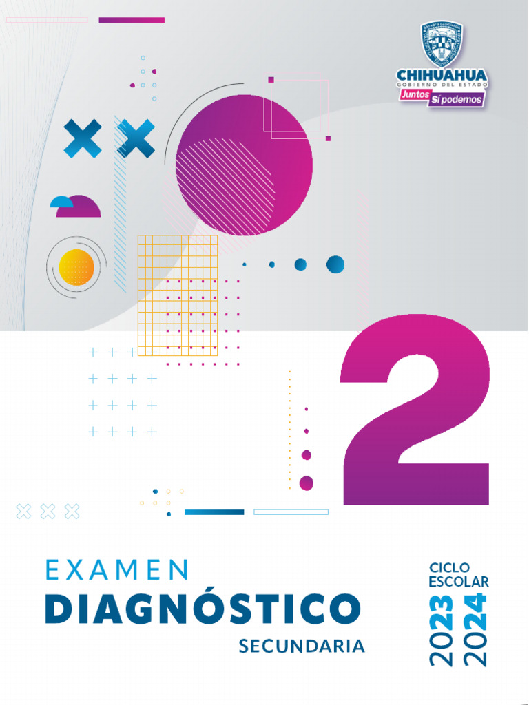 Examen Diagnóstico Segundo Grado 2023-2024 | PDF | Control de la ...