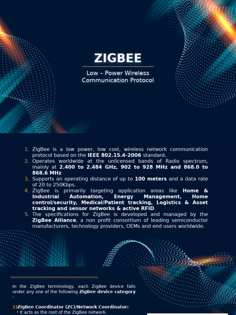 Zigbee | PDF