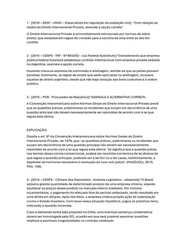 Questionário DIP - 2 | PDF