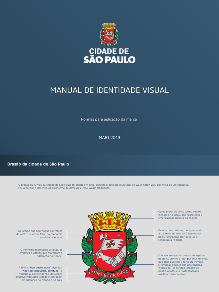 Manual Logo Prefeitura SP | PDF