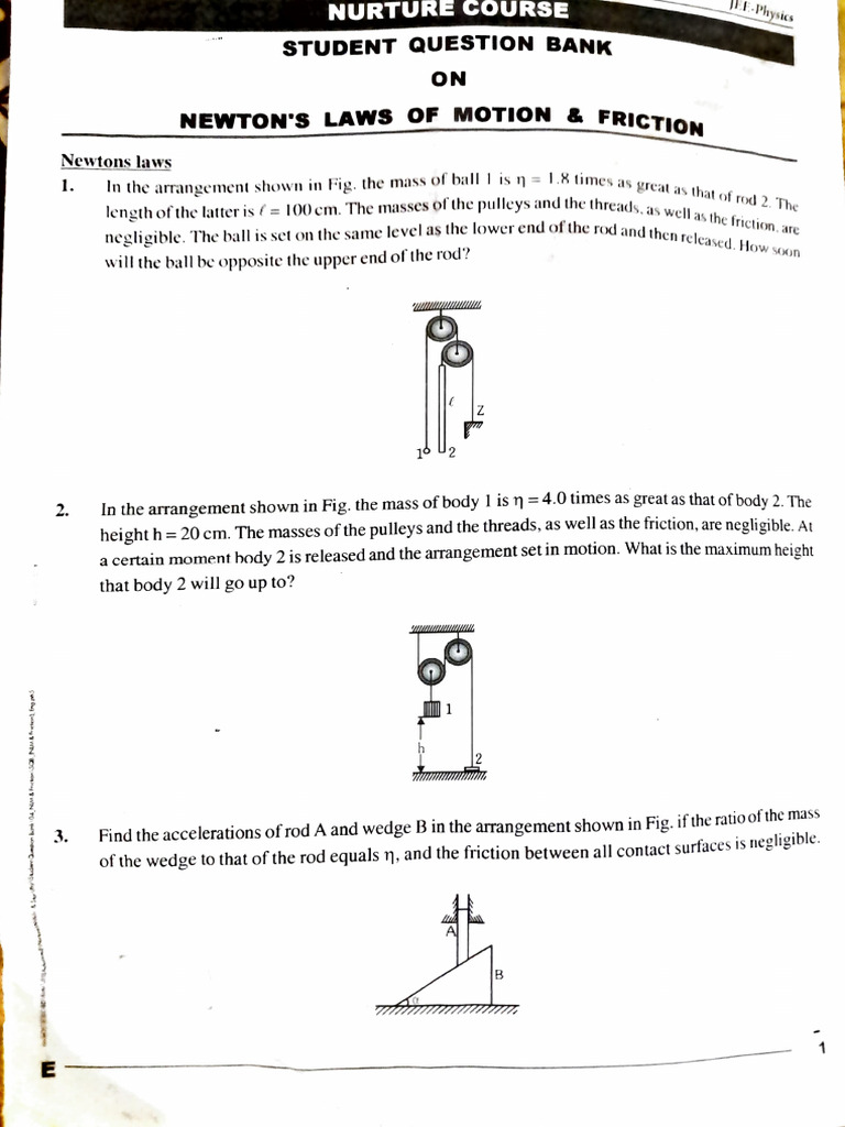 NLM SQB | PDF | Friction | Force