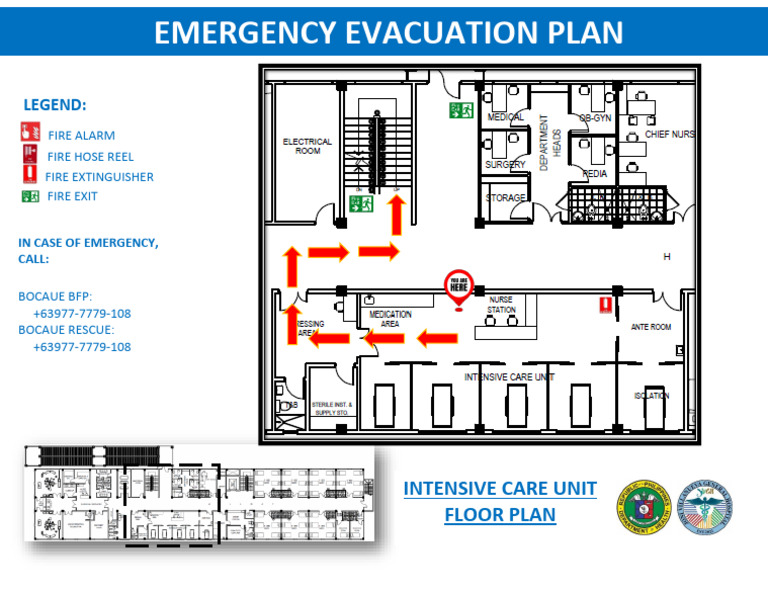 Icu Evacuation Plan | PDF