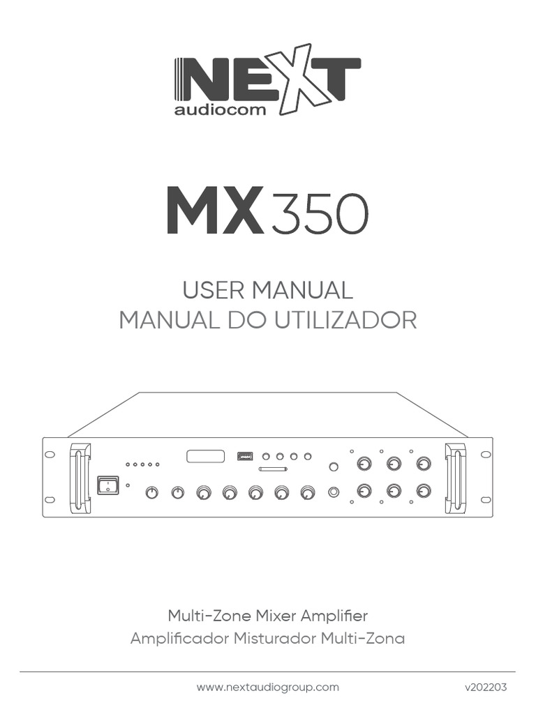 ACP01942 MX350 Manual | PDF