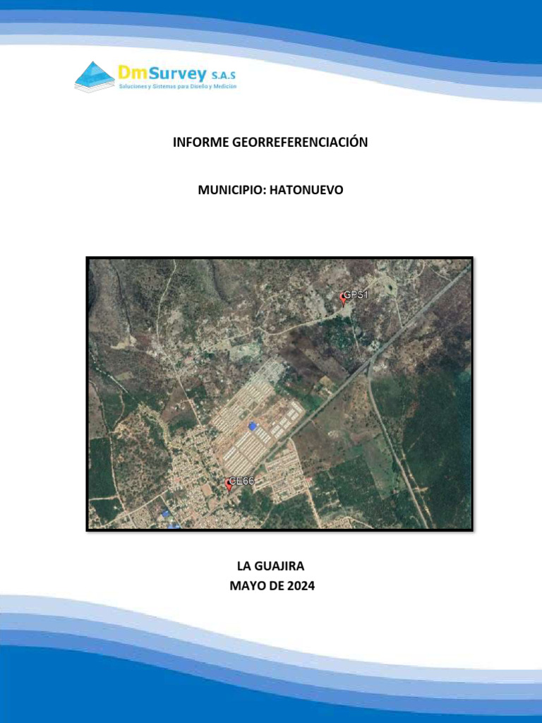 Informe Posicionamiento GNSS 2024 Hatonuevo | PDF