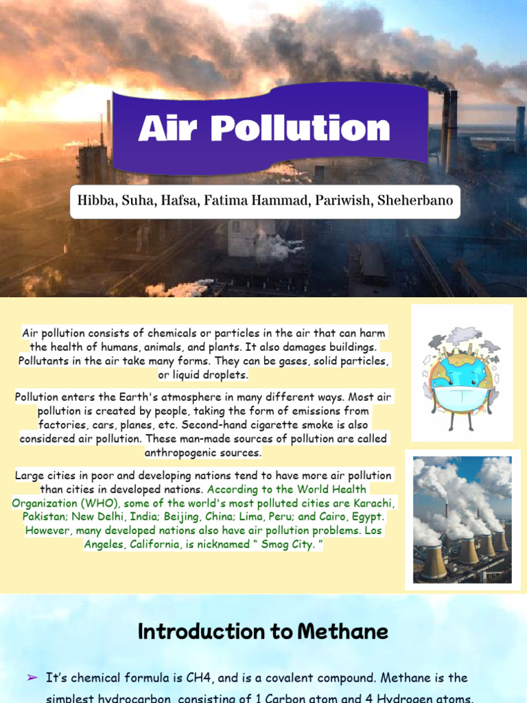 Air Pollution | PDF