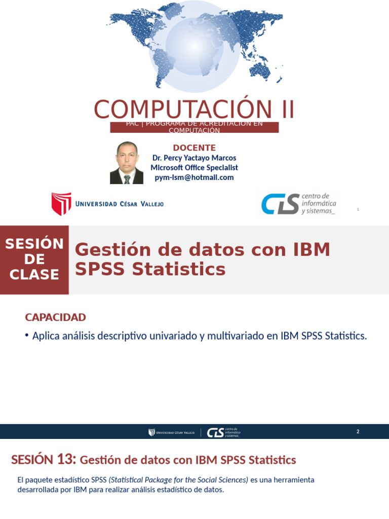 Guia de Clase de C2 - Sesion 13 | PDF