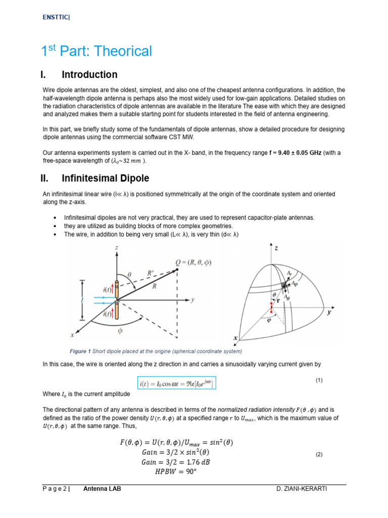 Theorical Part | PDF