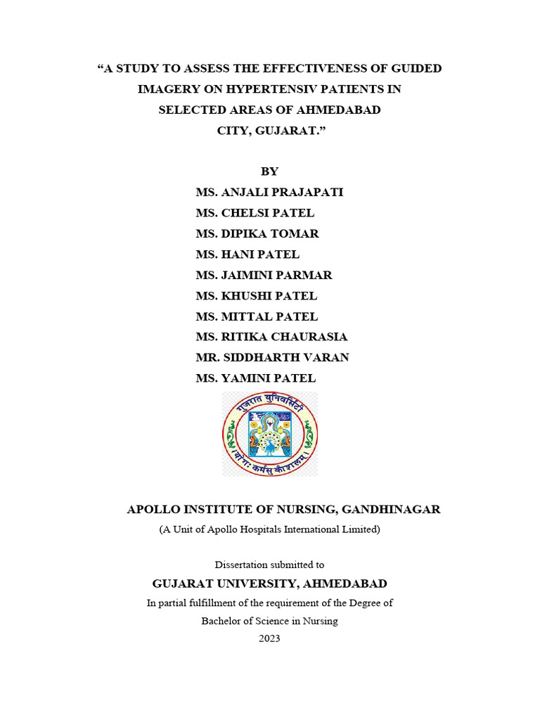 Final Research PDF Group C | PDF | Hypertension | Blood Pressure