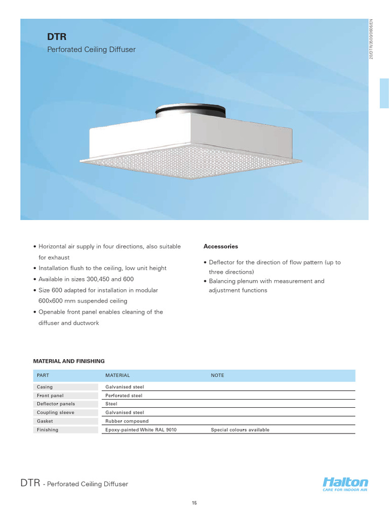 Perforated Diffuser | PDF