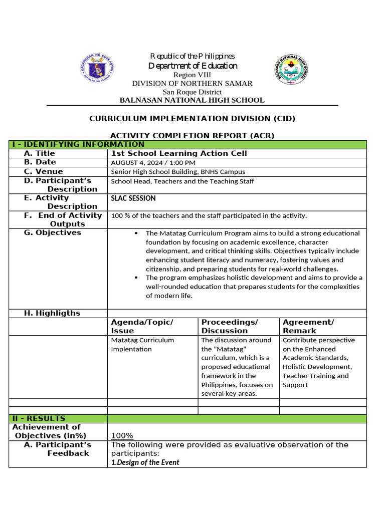 Slac Session Acr | PDF
