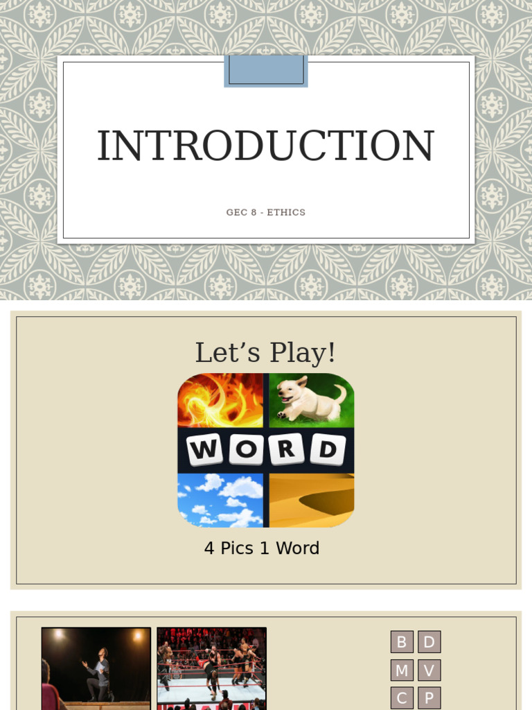 Unit 1 Lesson 1 RULES | PDF