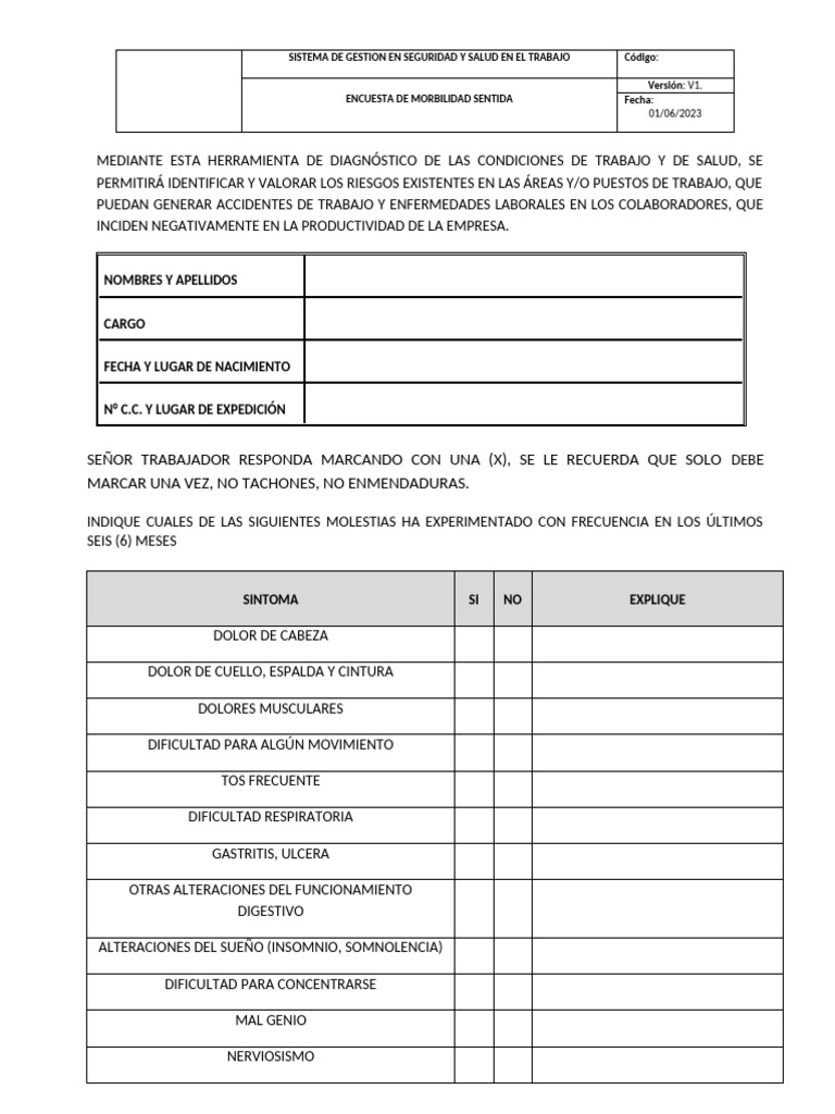 10.1 Encuesta Morbilidad Sentida 2022 V1 | PDF