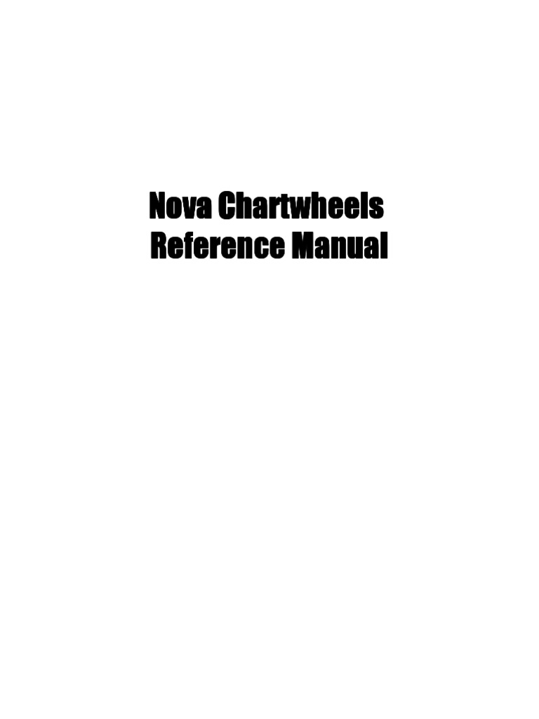 ManualChartwheels 1 | PDF