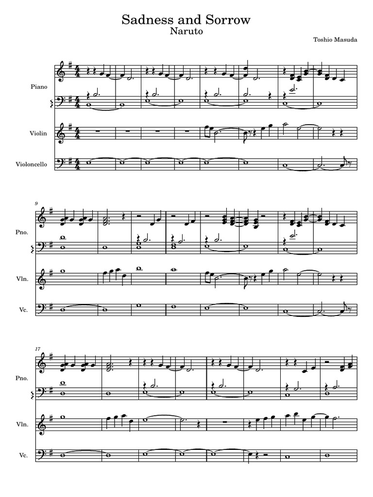 Sadness and Sorrow | PDF