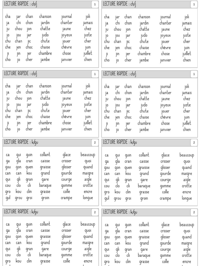 LECTURE RAPIDE Sons Complexes | PDF