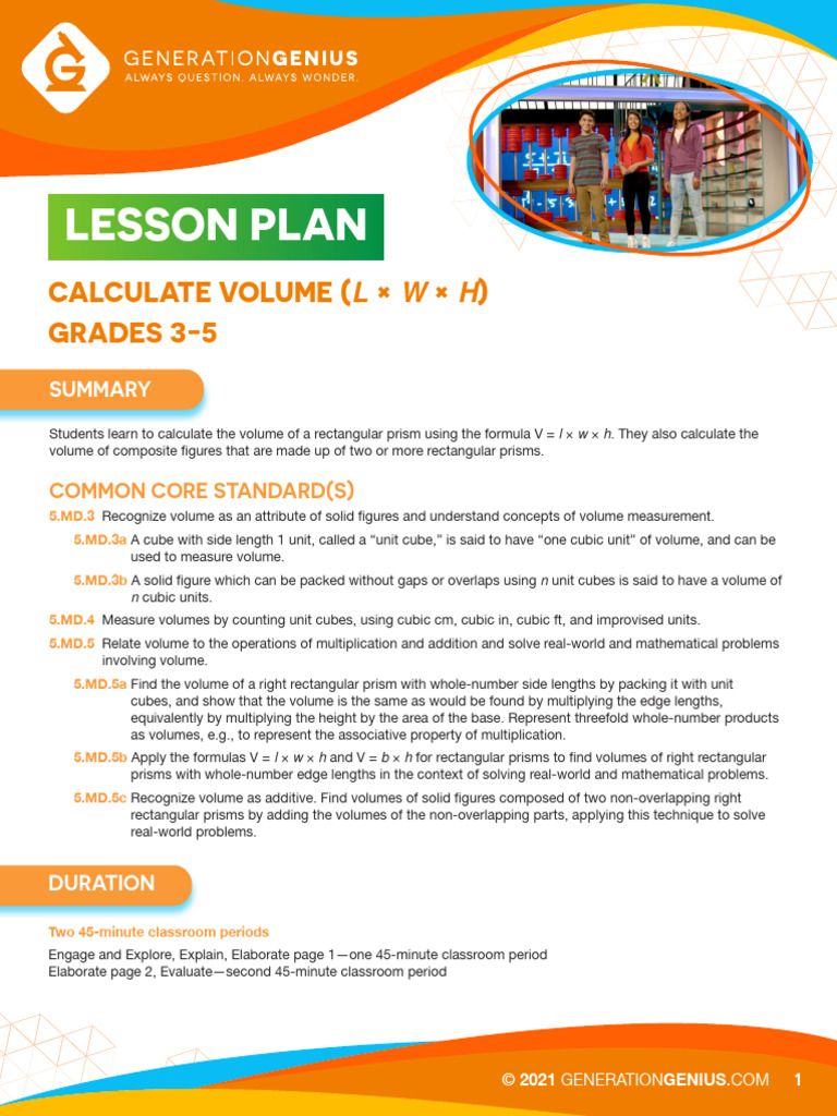 GG Calculate-Volume LP | PDF