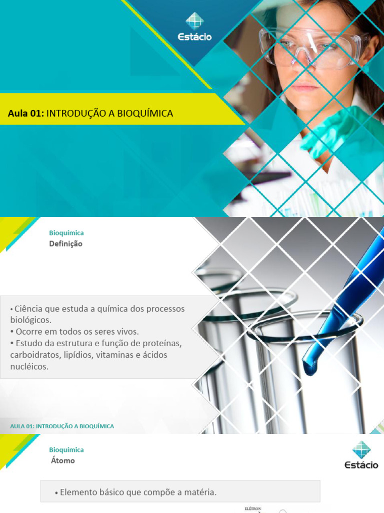 Aula - 01 - Bioquimica 2 | PDF