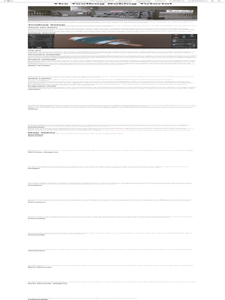 The Toolbag Baking Tutorial - Marmoset | PDF