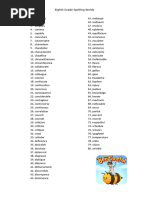 8th Grade Spelling Words LIst | PDF
