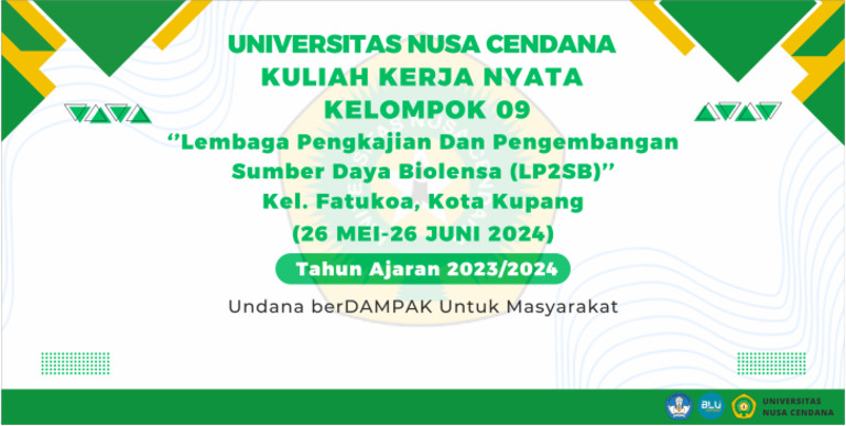 Spanduk Acara Sosialisasi Modern Biru Putih Oranye | PDF