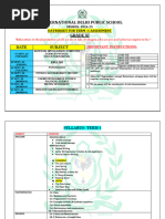 Scope Booklet Term 4 2024 Grade 7 | PDF | Geometry | Algebra