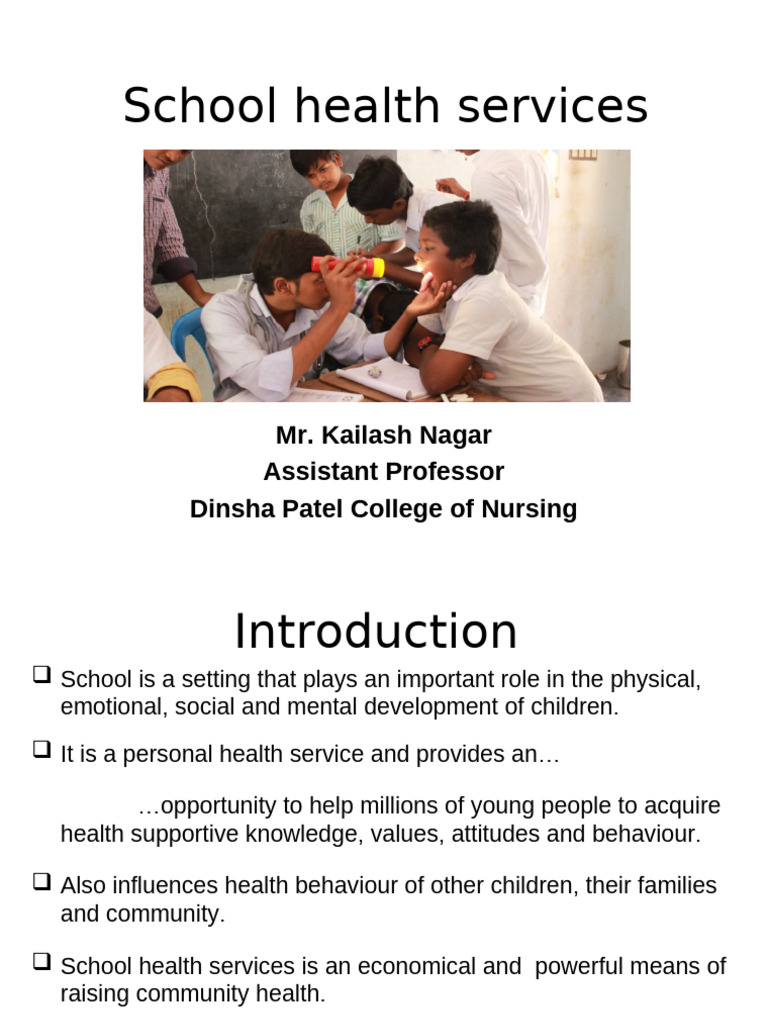 School Health Services | PDF