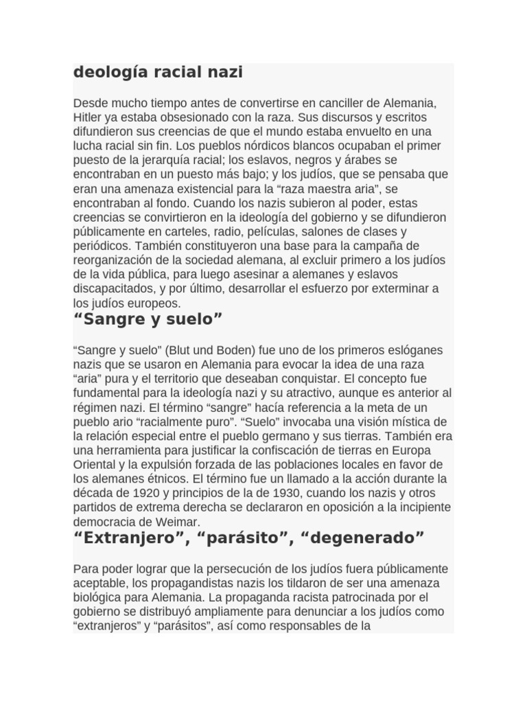 Los Simbolos Nazi y Sus Usos. | PDF | nazismo | Política