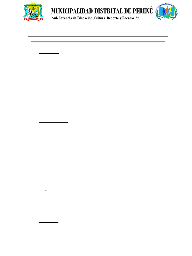 Bases para El Desfile | PDF