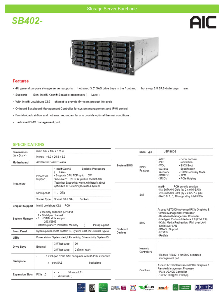 SB402-TU Datasheet | PDF