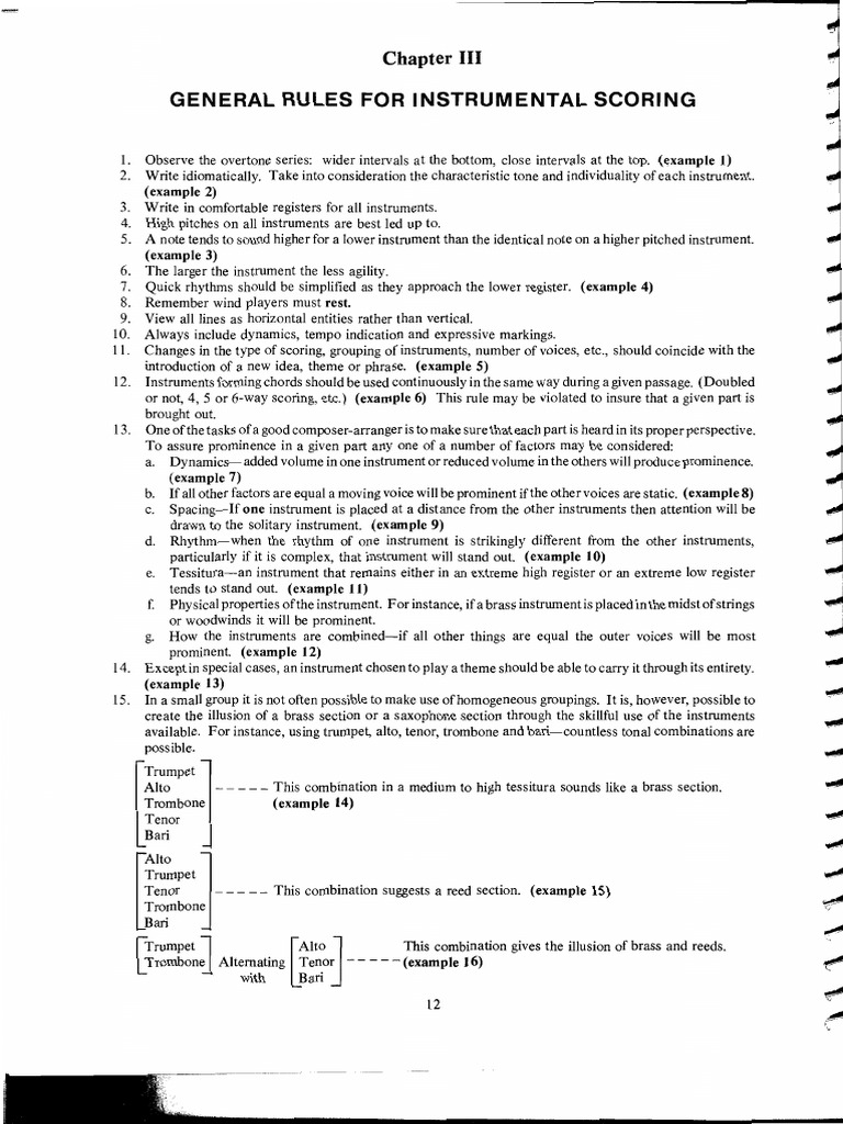 general rules baker | PDF