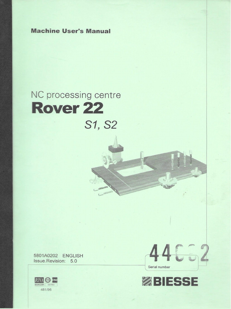 Manual Rover 22 s1 s2 | PDF