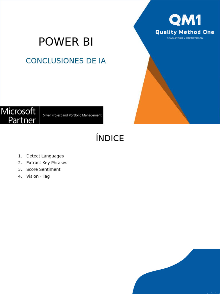 MS Power BI Conclusiones IA | PDF | Computers