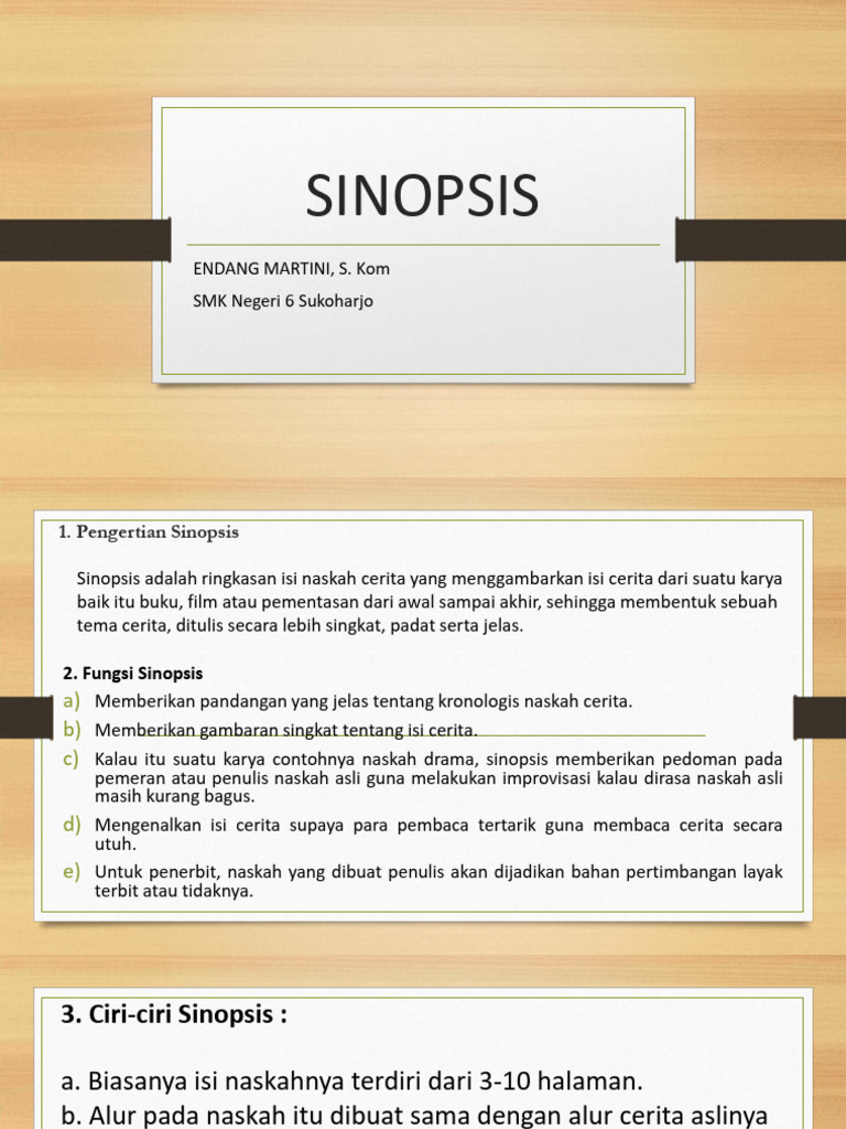 Sinopsis | PDF