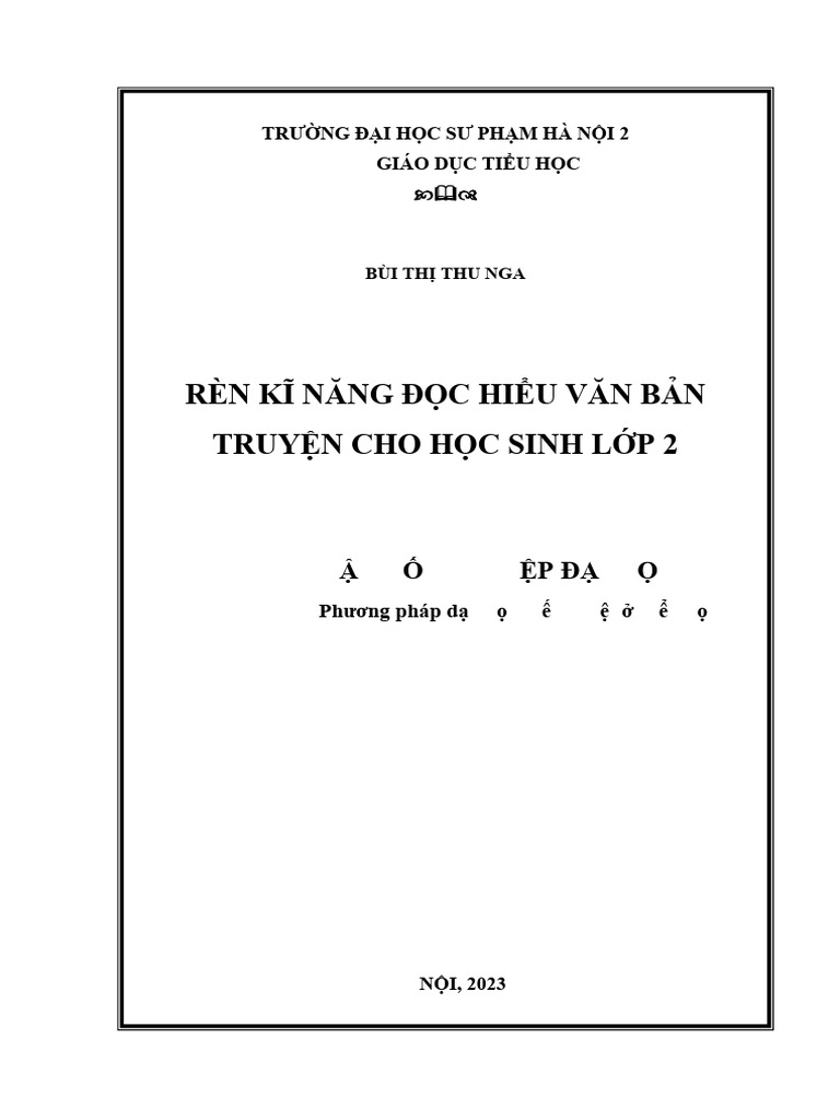 Bùi Thị Thu Nga | PDF