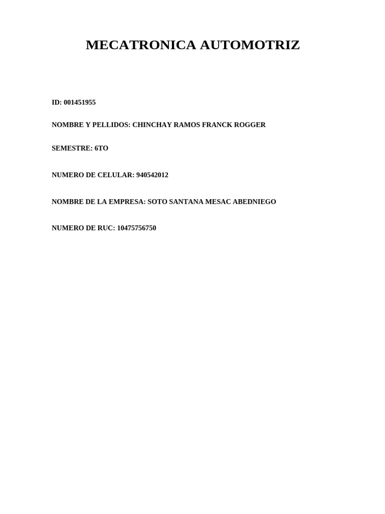 Documentos Complementarios - 2024-20 | PDF