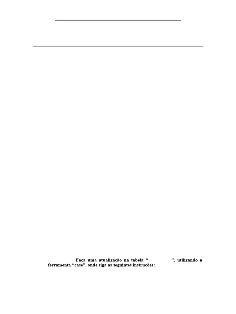 Prova de Proficência | PDF | Bancos de dados | No SQL