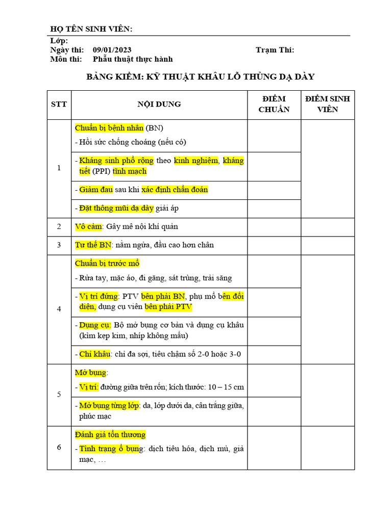 PTTH KT Khâu L TH NG D Dày - Bs Quang | PDF