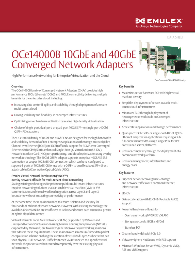 Elx Ds All Oce14000b Cnas | PDF